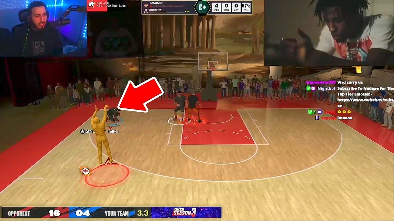 NaDeXe Gameplay NBA 2K25 - YouTube