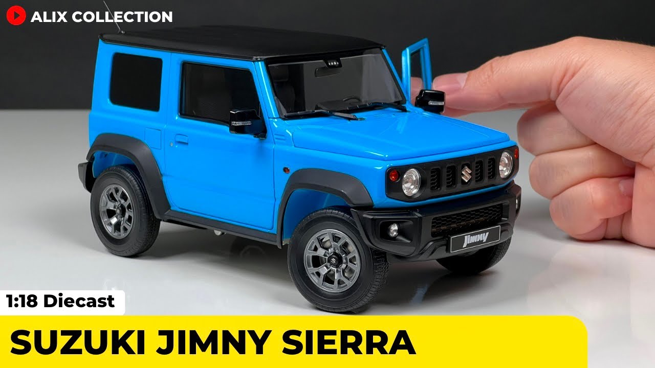 Unboxing of Suzuki Jimny Sierra 1:18 Diecast Model Car by LCD Models ...