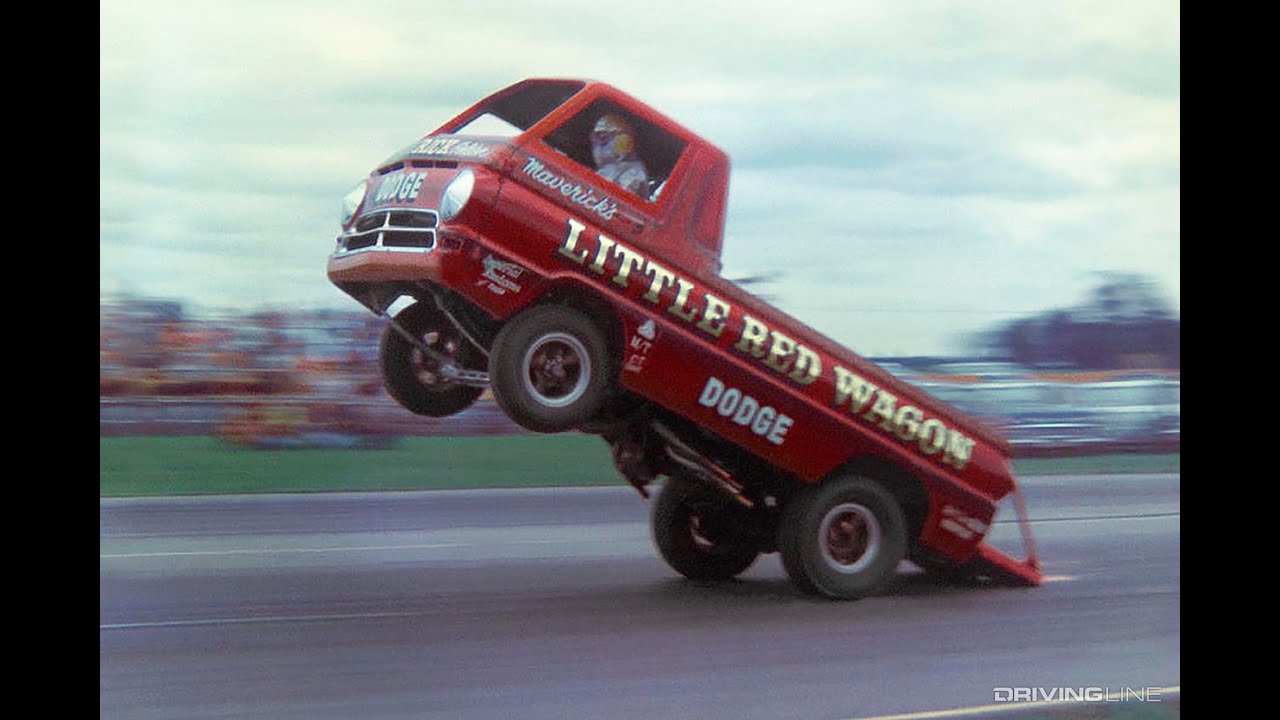 Drag Racing History: First Wheelstander in 1964 (Little Red Wagon ...