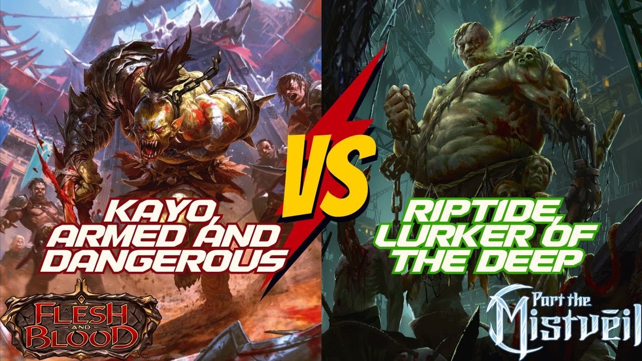 Daily FaB #233 | Kayo vs. Riptide | Flesh and Blood | Part the Mistveil ...