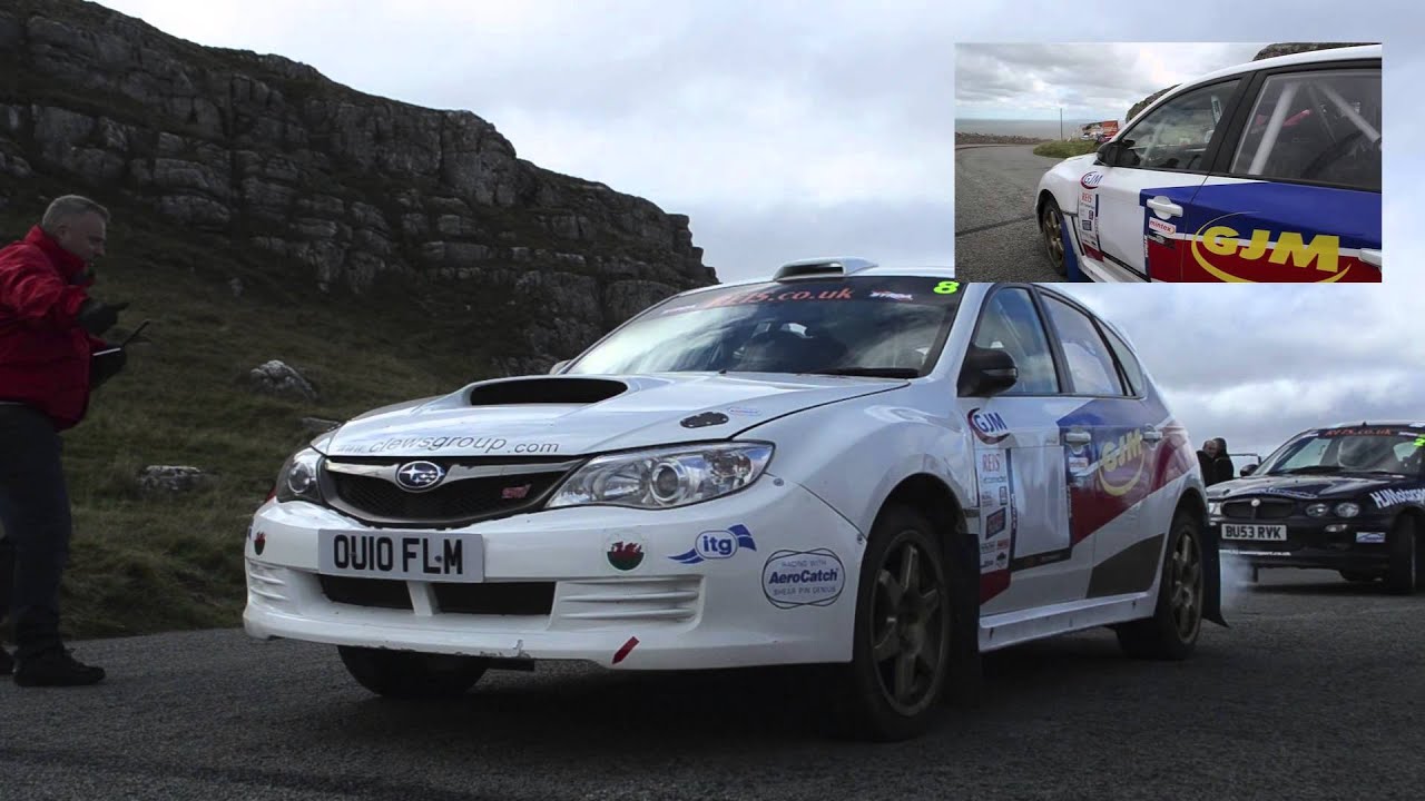 Cambrian Rally Press Day - Geoff Jones Motorsport - YouTube