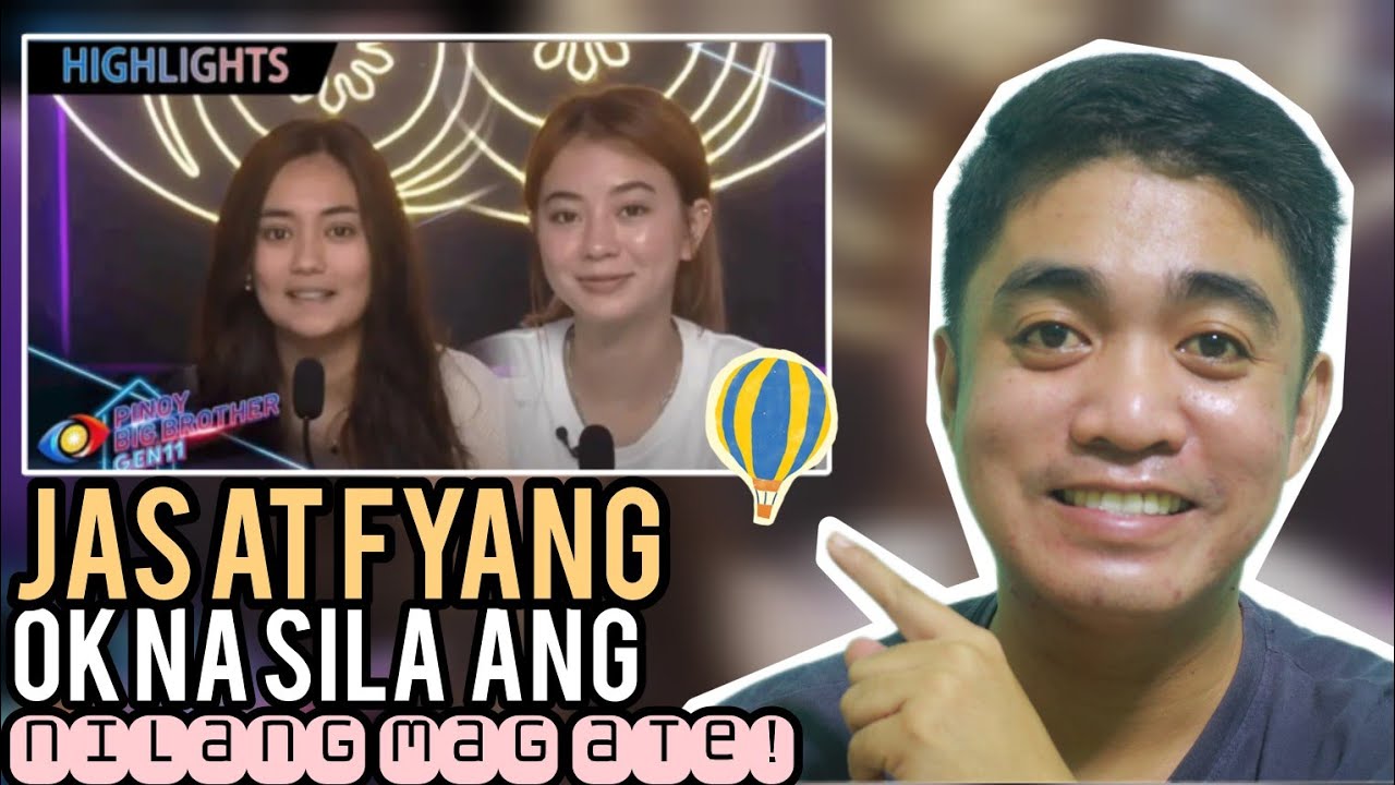 [REACTION] PBB GEN 11: FYANGI AT JASMIN HELEN BATI NA! | REACTION - YouTube