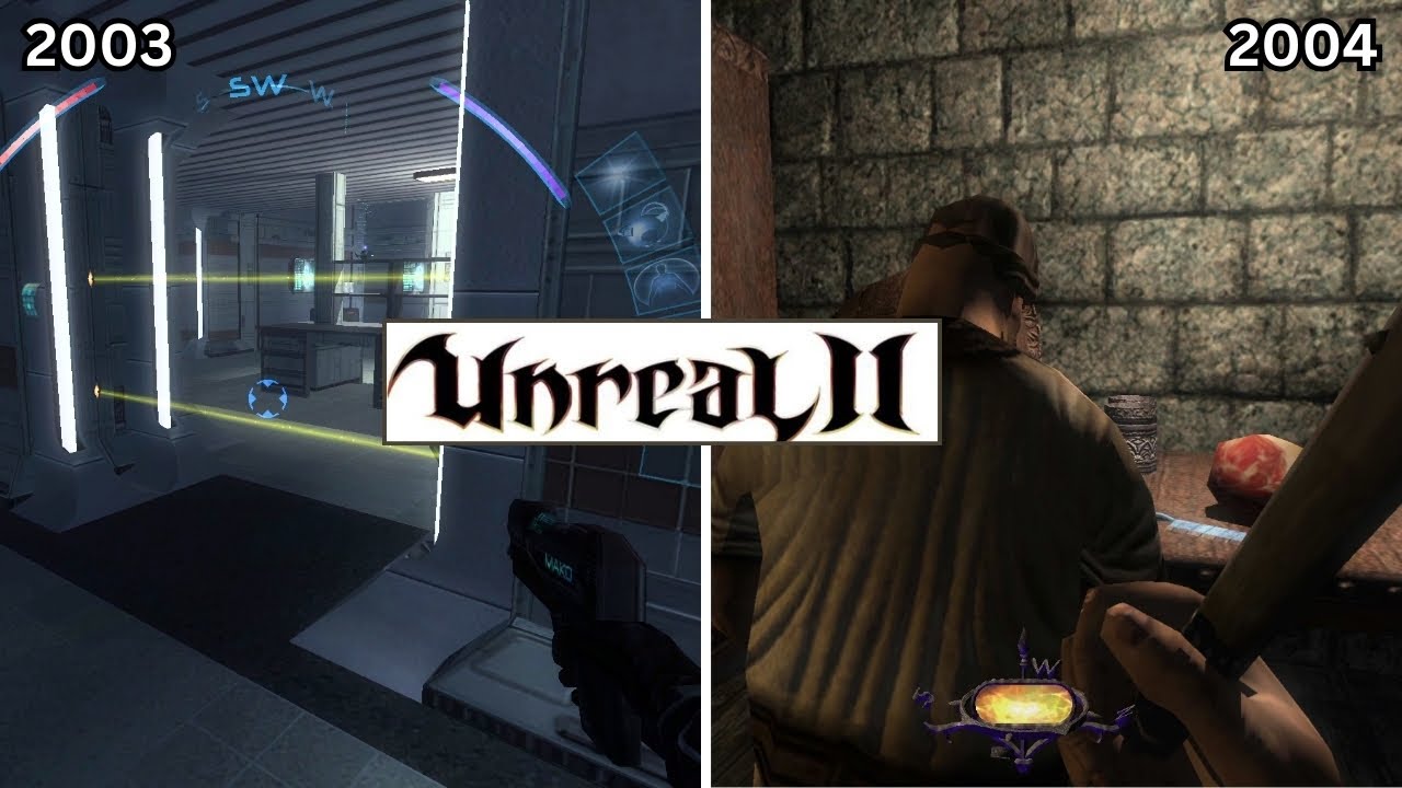 First-Person Stealth Games in Unreal Engine 2 (2003-2004) - YouTube
