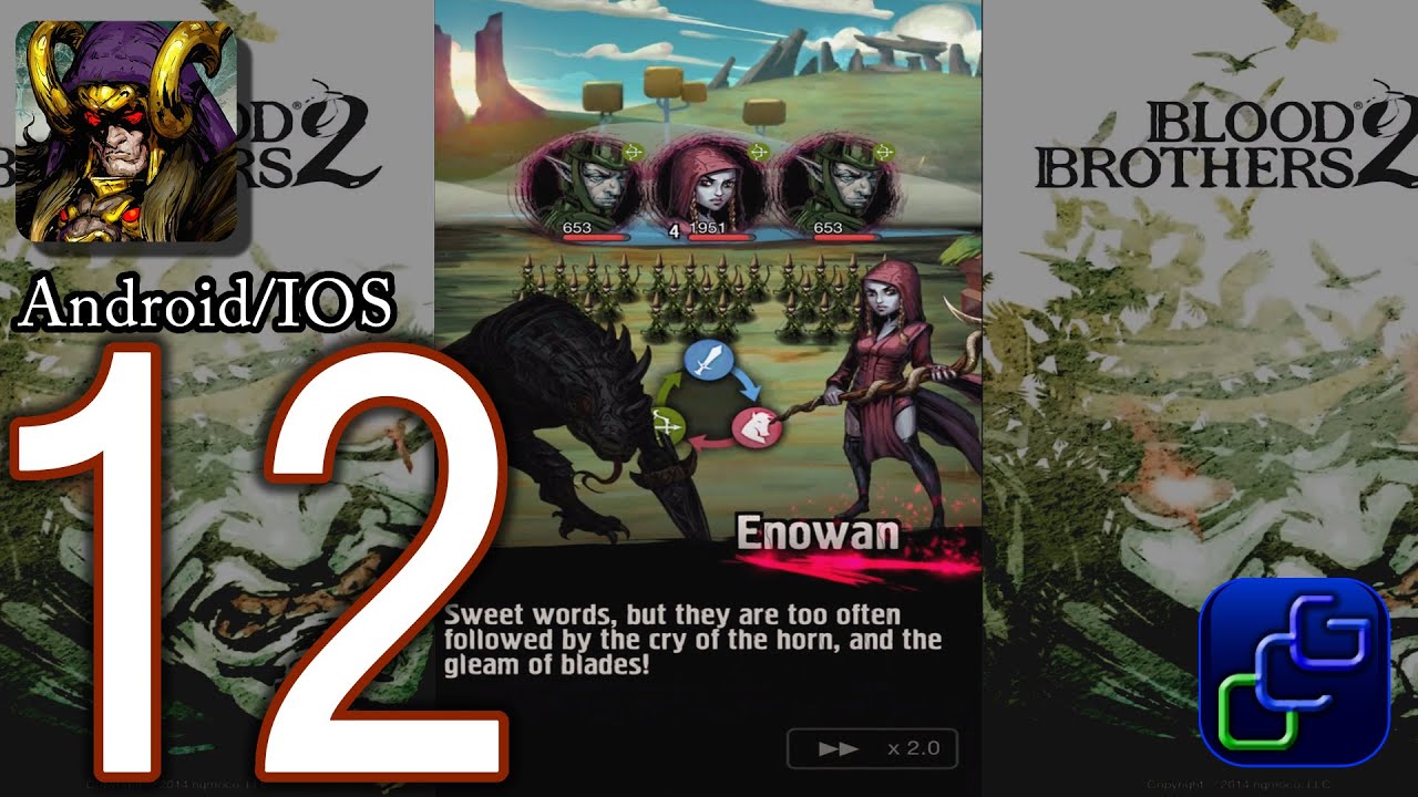 Blood Brothers 2 Android IOS Walkthrough - Part 12 - Chapters 3 ...