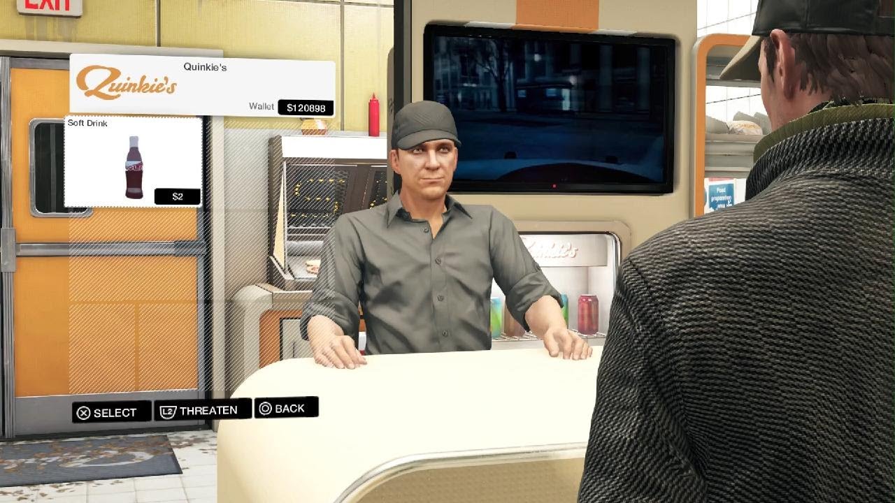 Watch Dogs: Shooting At Fast Food Restaurant (2) - YouTube