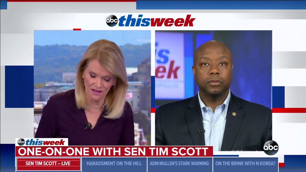 Senator Tim Scott Discusses Tax Reform — ABC's This Week - YouTube