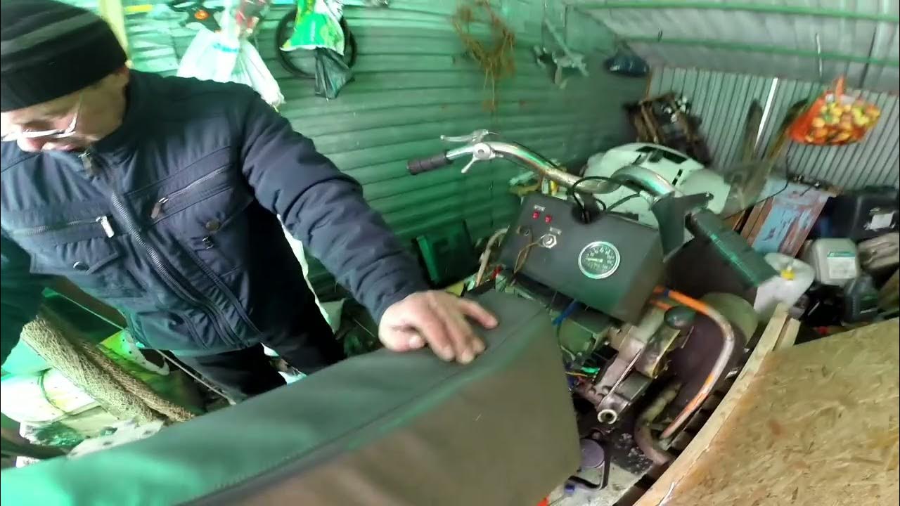 Установка курка газа с подогревом от тайги, на буран - YouTube