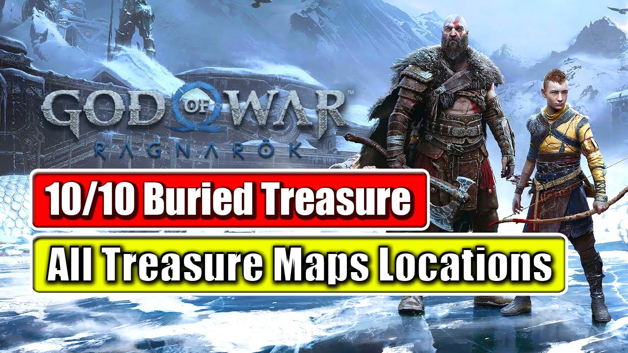 All Treasure Maps Locations | God of War Ragnarök - YouTube
