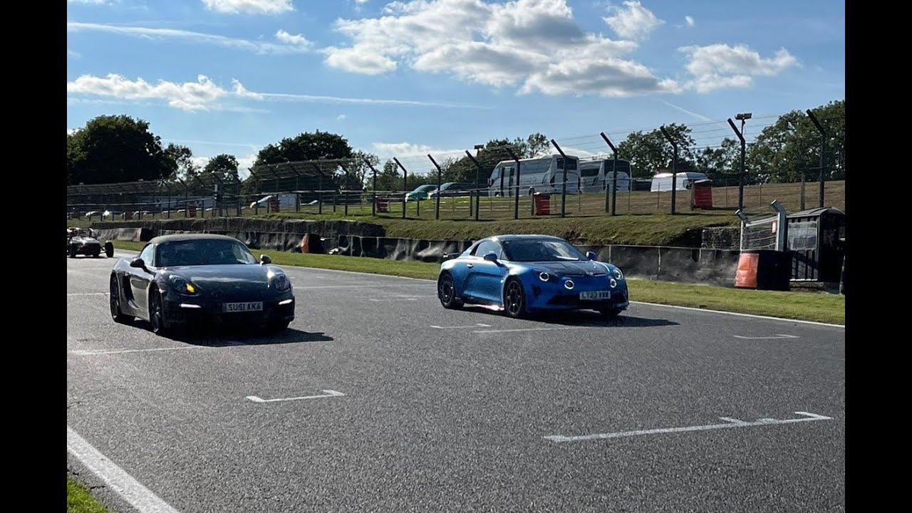 Alpine A110r Brands Hatch GP Track - YouTube