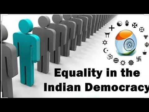Equality in the Indian democracy - YouTube