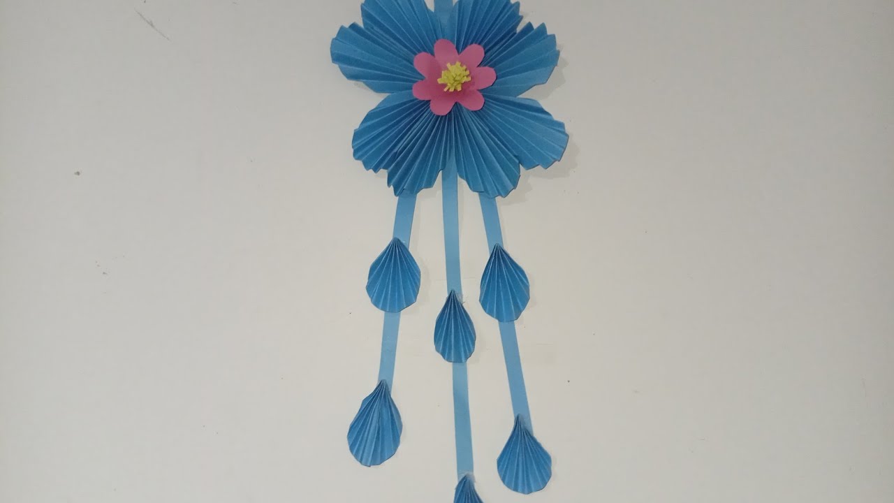Unique Paper Wall Hanging Craft #diy #wallhanging - YouTube