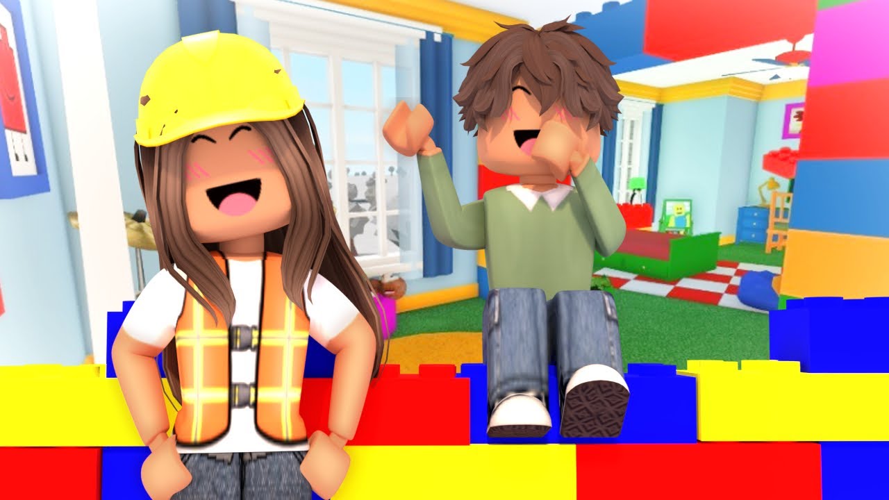 Finleys NEW ROOM! **SURPRISE**| Roblox Bloxburg Family Roleplay w ...