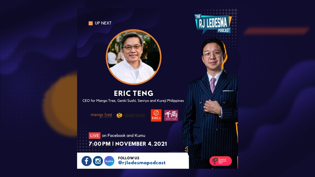 Eric Teng of Mango Tree, Genki Sushi, Senrio and Kureji Phils. | The RJ ...