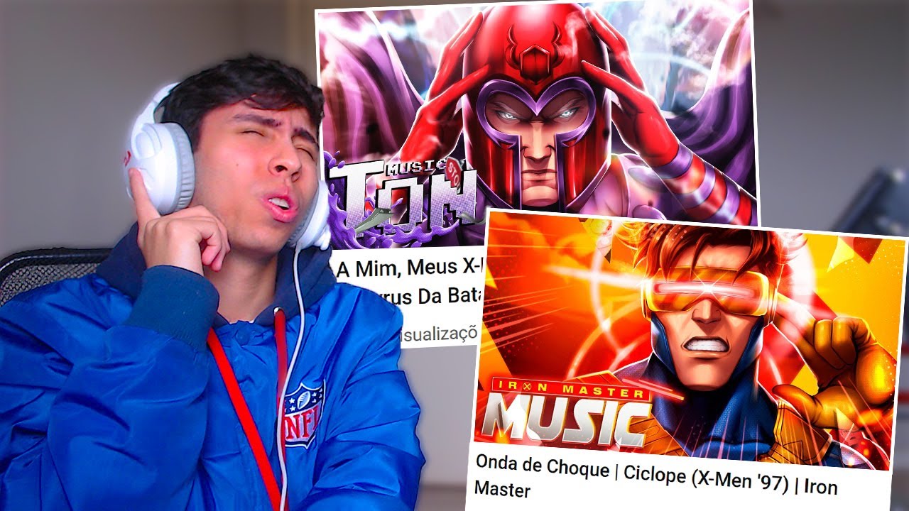 REACT A Mim, Meus X-Men | Magneto Papyrus da Batata & Onda de Choque | Ciclope Iron Master - YouTube