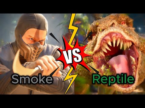 Smoke VS. Reptile in Mortal Kombat 1 - YouTube