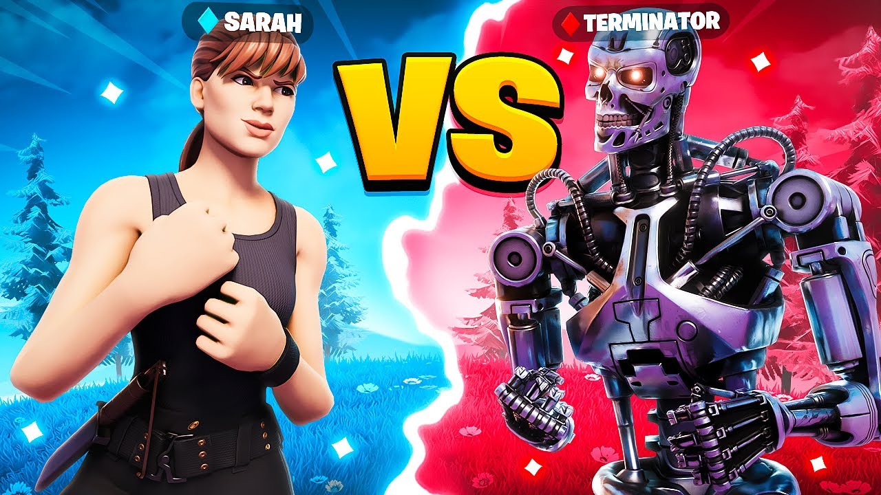 SARAH CONNOR vs TERMINATOR ! (1vs1) - YouTube