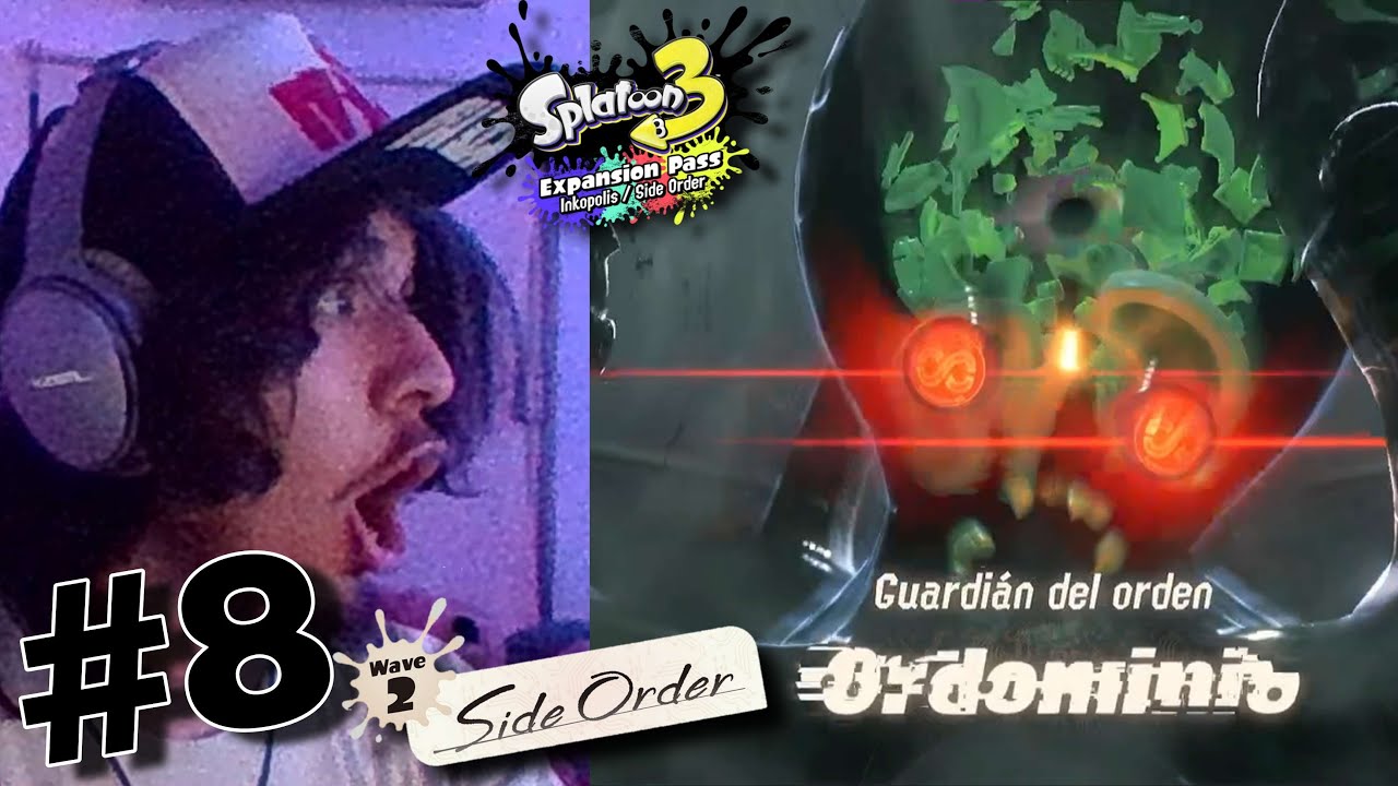 FINAL BOSS SPLATOON 3 SIDE ORDER #8 - LittleTimy - YouTube