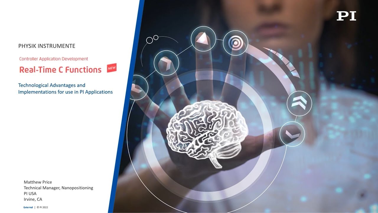 Motion Control Webinar: Real-Time C Code on ACS Controllers with PI ...
