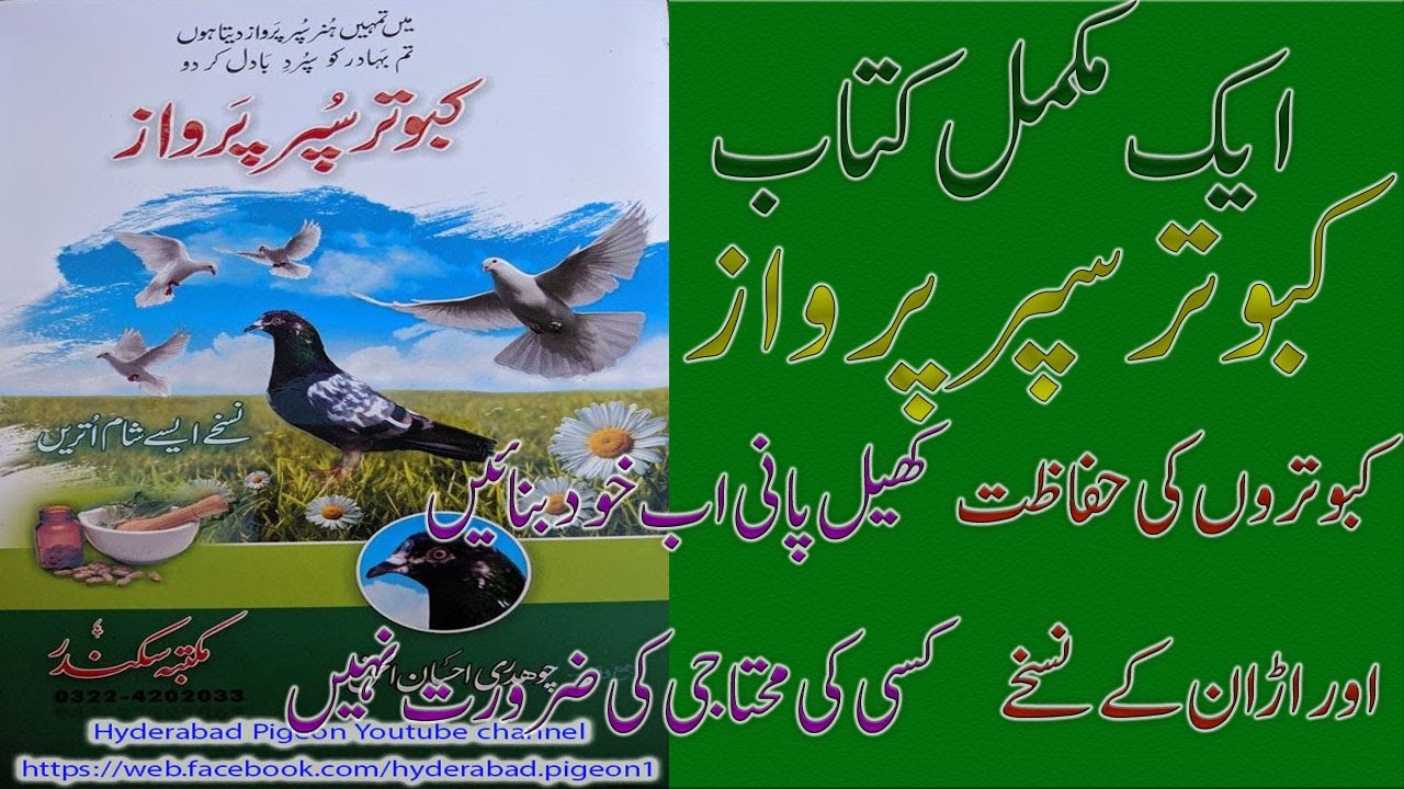 Kabooter Super Parwaz Book kaboteron ky uran k Nuskhay aor unki ki dekh ...