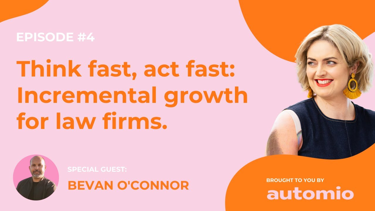 Think Fast, Act Fast: Incremental Growth For Law Firms - YouTube