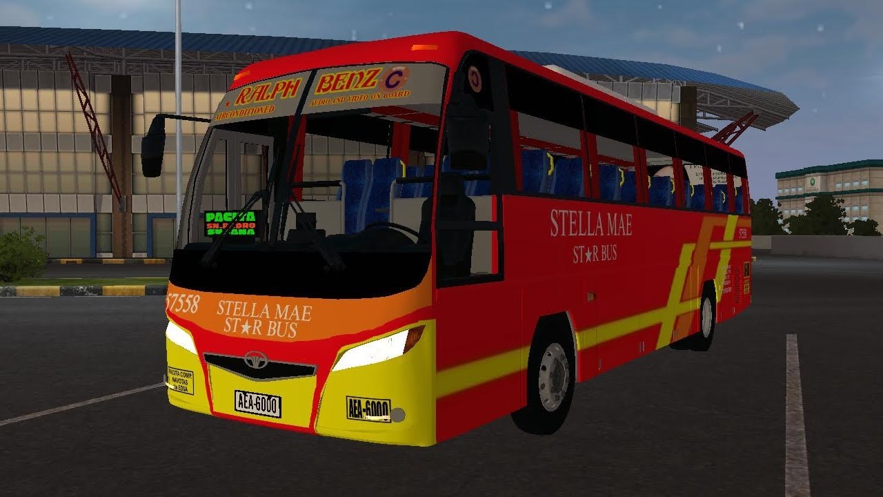 Bussid Mod Stella Mae Star Bus Daewoo BS106 - YouTube