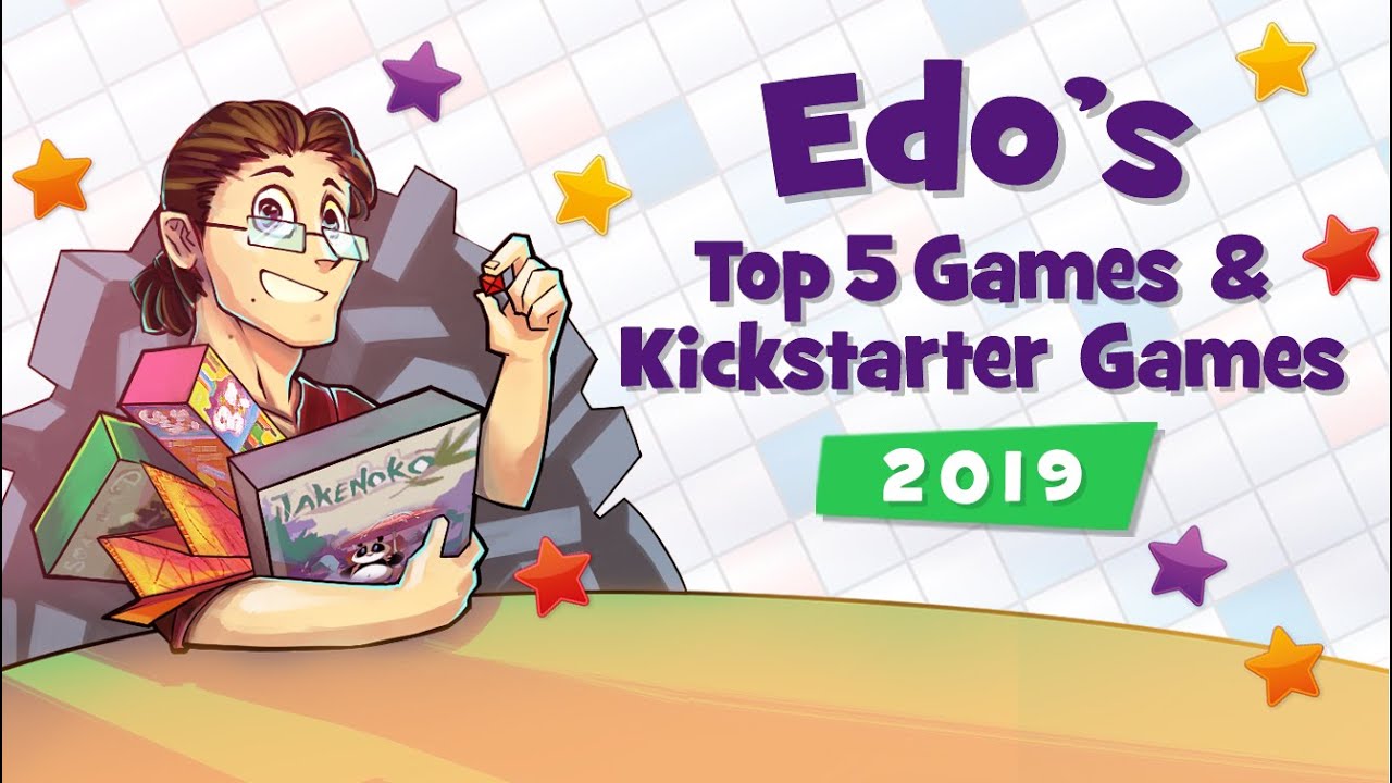 Edo's Top 5 Games and Kickstarter Games of 2019 - YouTube