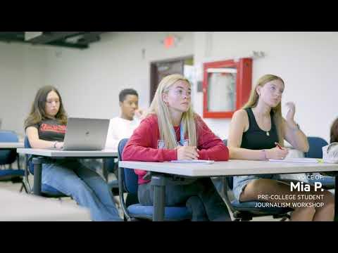 LMU Pre-College Summer Program: Journalism Workshop - YouTube