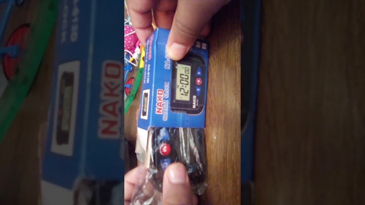 Nako quartz clock na-613D - YouTube
