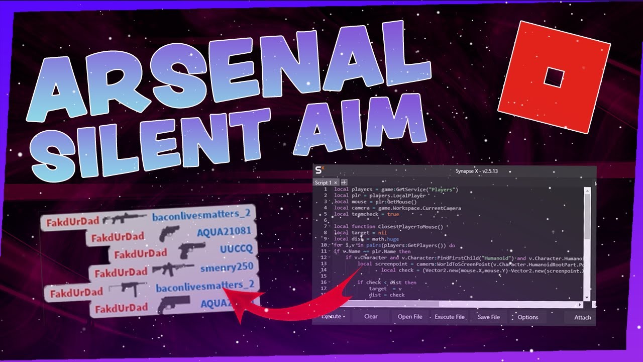 [OP] ARSENAL SILENT AIM SCRIPT HACK [FREE] - YouTube