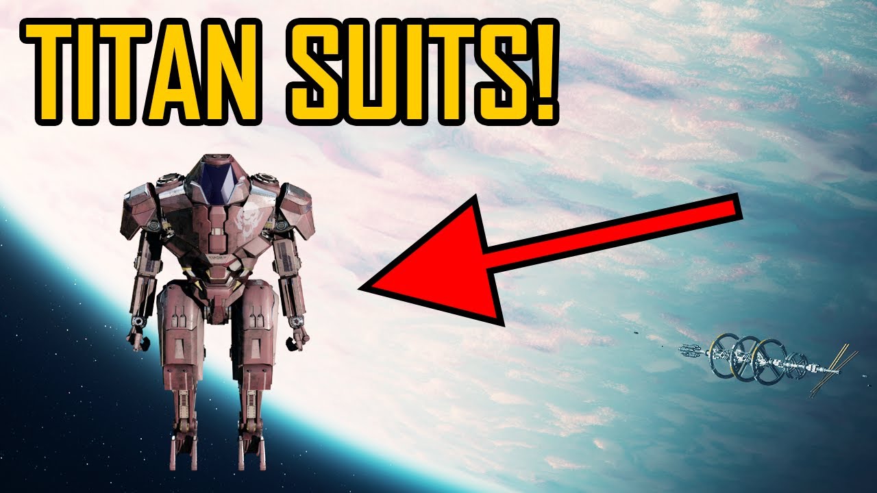 Titan Suit Work Begins! Star Citizen Monthly Report - YouTube