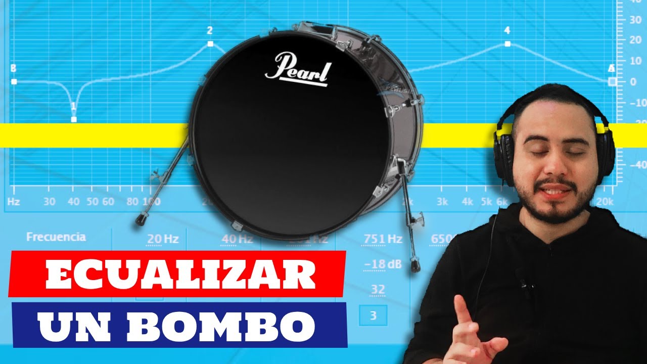 Aprende a ecualizar un bombo de bateria (kick) - YouTube