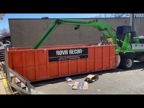 CrushR Dumpster Grinder final winter part 2 - YouTube