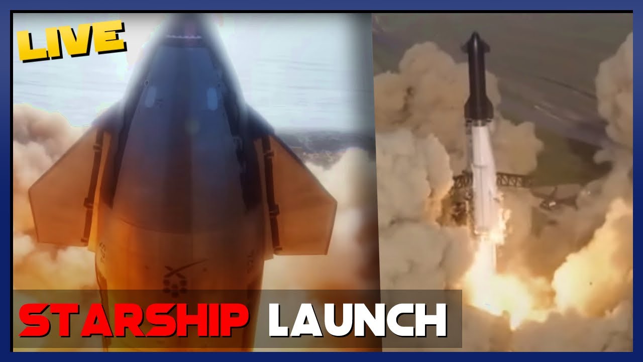 🔴 LIVE: STARSHIP LAUNCH (IFT 3) - das HISTORISCHE SpaceX-Event! (mit ...