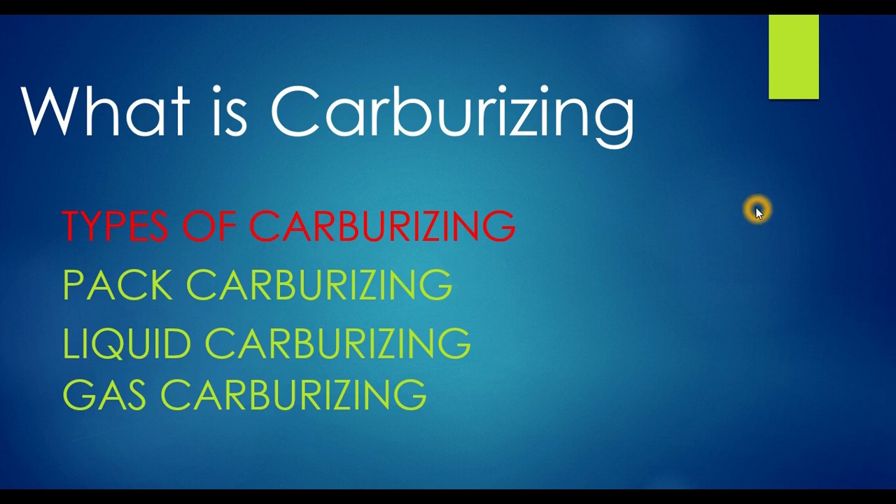 carburizing an d types of carburizing in hindi - YouTube