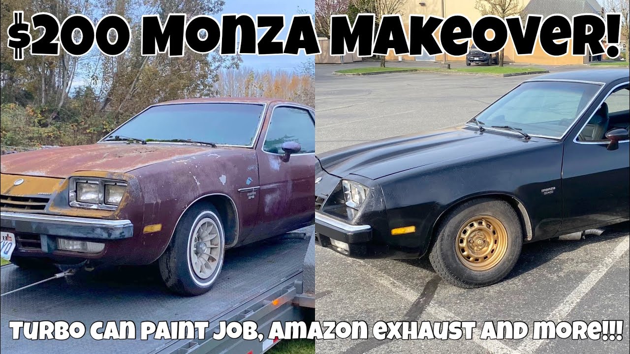 Budget transformation! Hot Rod Chevy Monza gets turbo can paint job ...