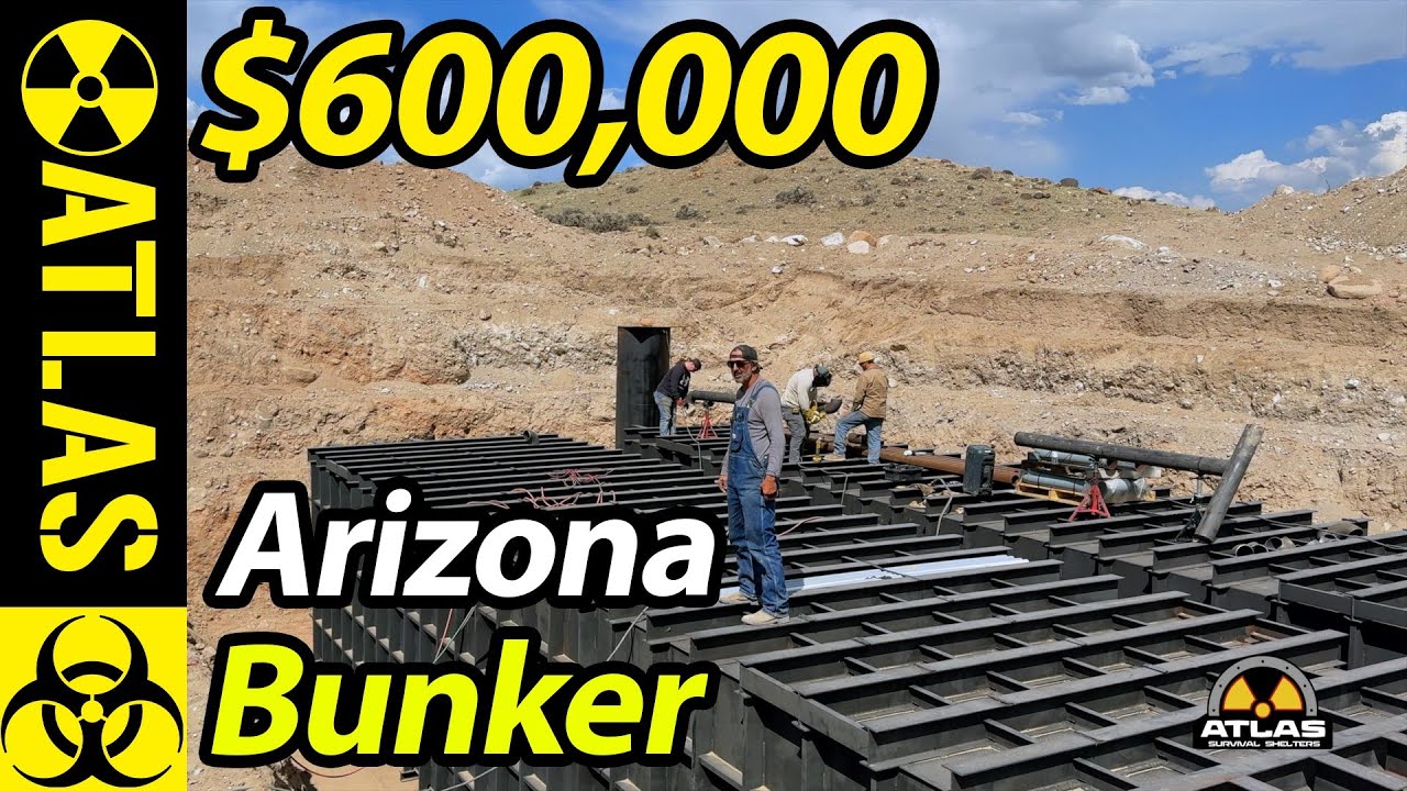 Installing A $600,000 BUNKER in Arizona - YouTube