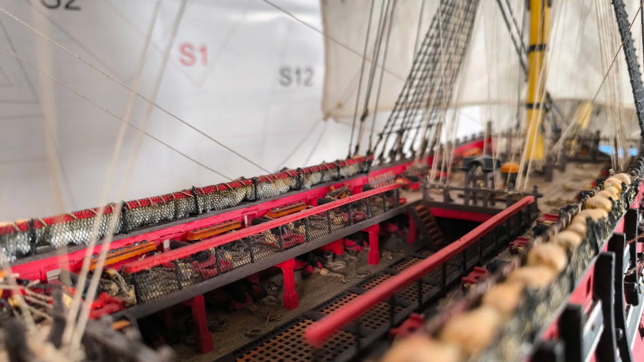 Navio de Linea Santisima Trinidad 1:84 de Artesania Latina Ep. 200 ...