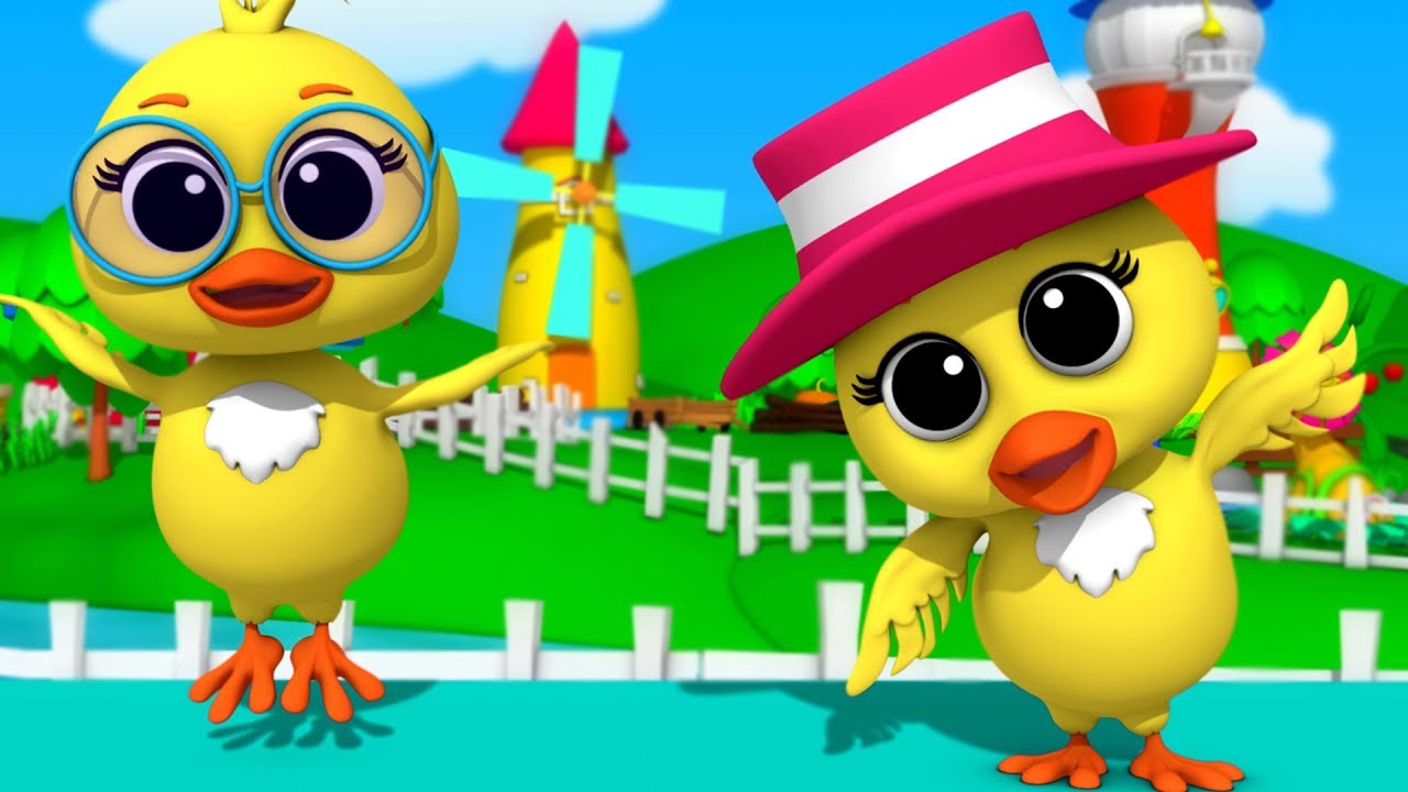 Two Little Dicky Birds | Nursery Rhymes | Kids Songs | Children's ...