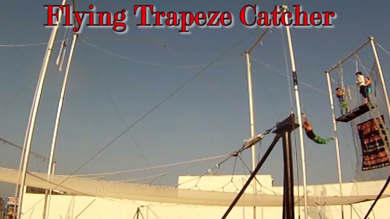 Flying Trapeze Catching REEL - YouTube