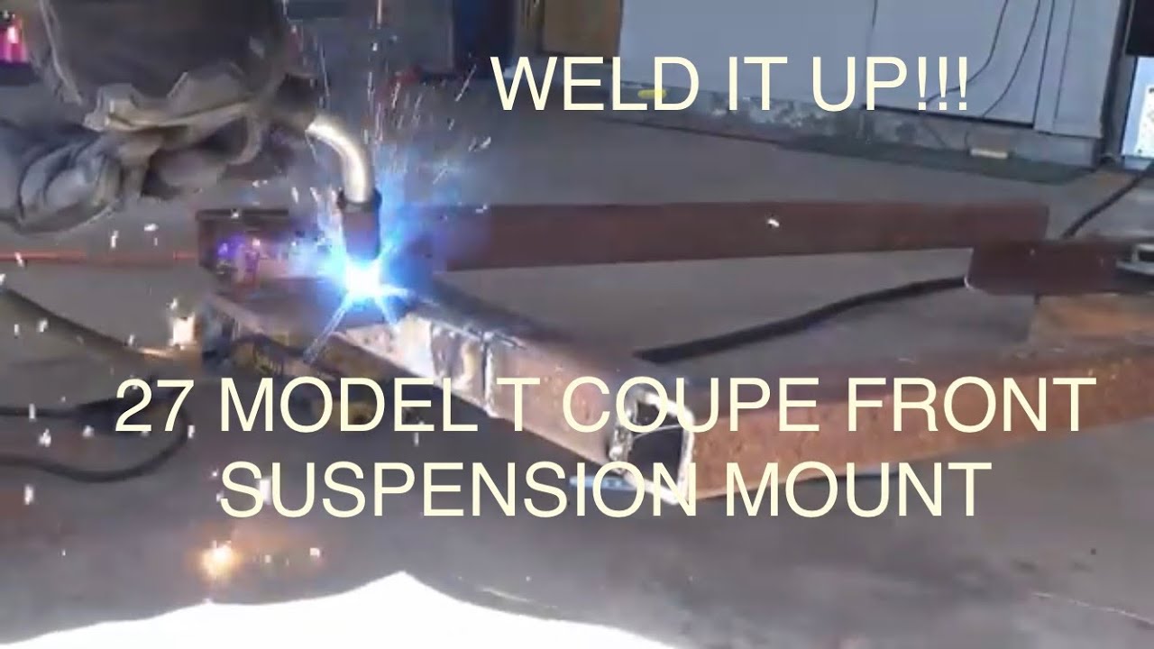 Let’s Build a Rat Rod! Part 3. Front spring mount - YouTube