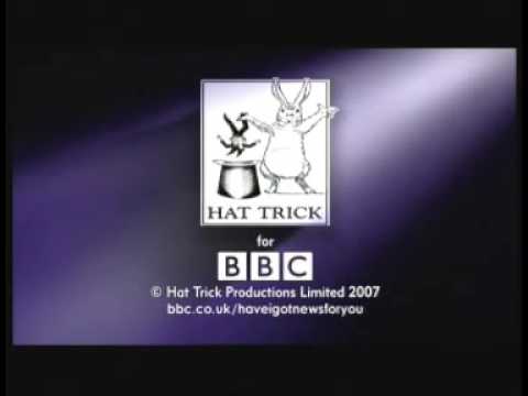 Hat Trick Productions/BBC logos (2007) - YouTube