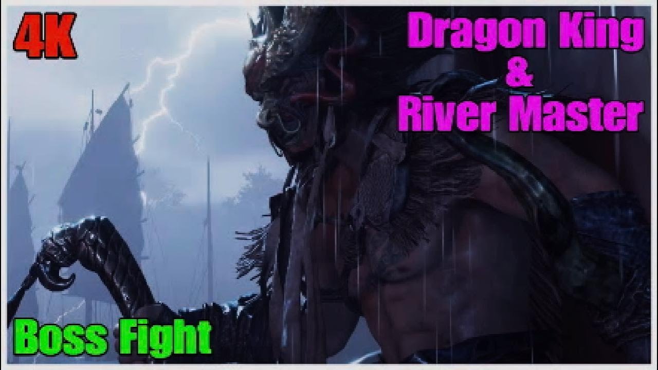 Where Winds Meet - Dragon King and River Master Boss Fight - YouTube