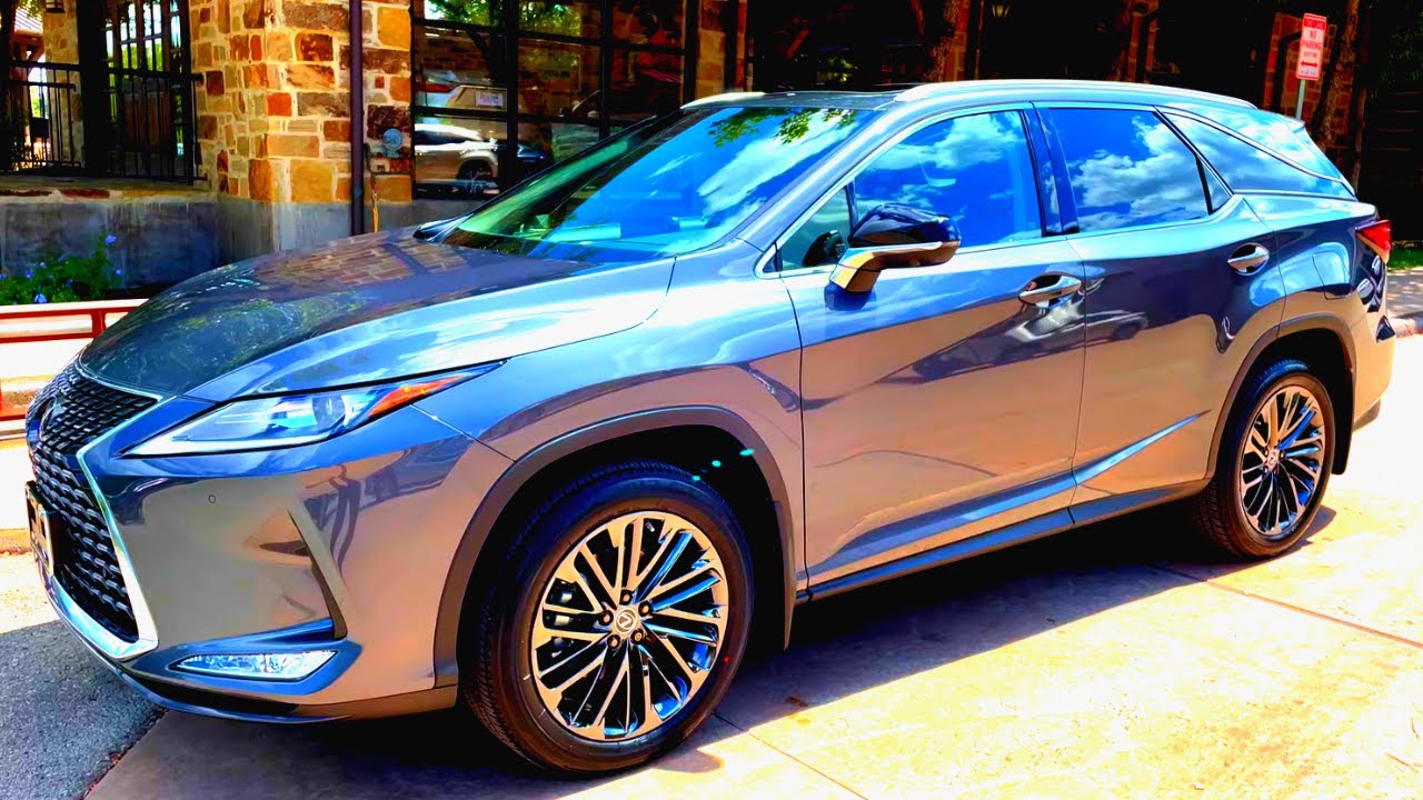 2022 Lexus RX350L Black Line Edition Walkaround - YouTube