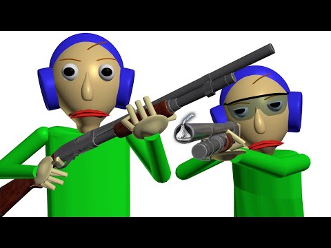 Baldi Holds a Shotgun??