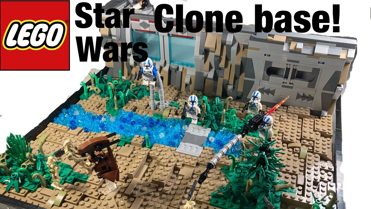 Huge LEGO Star Wars 501st Clone Base! - YouTube