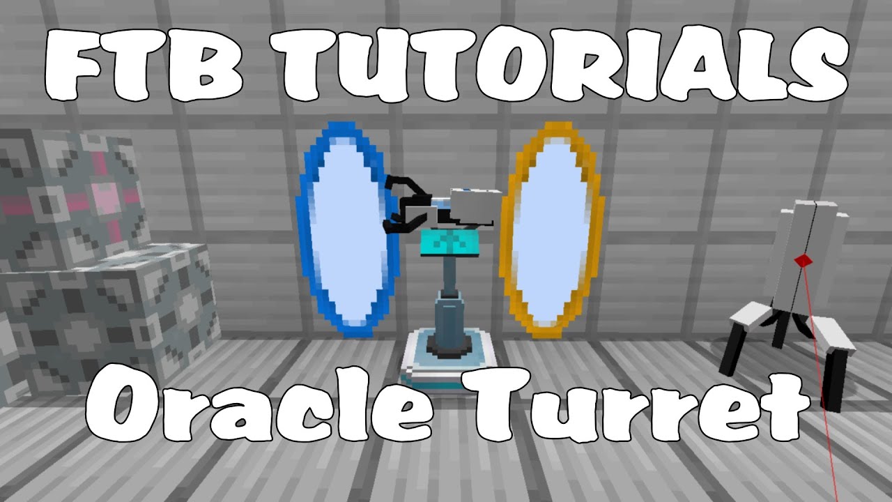 Feed The Beast Tutorials - Oracle Turret - YouTube
