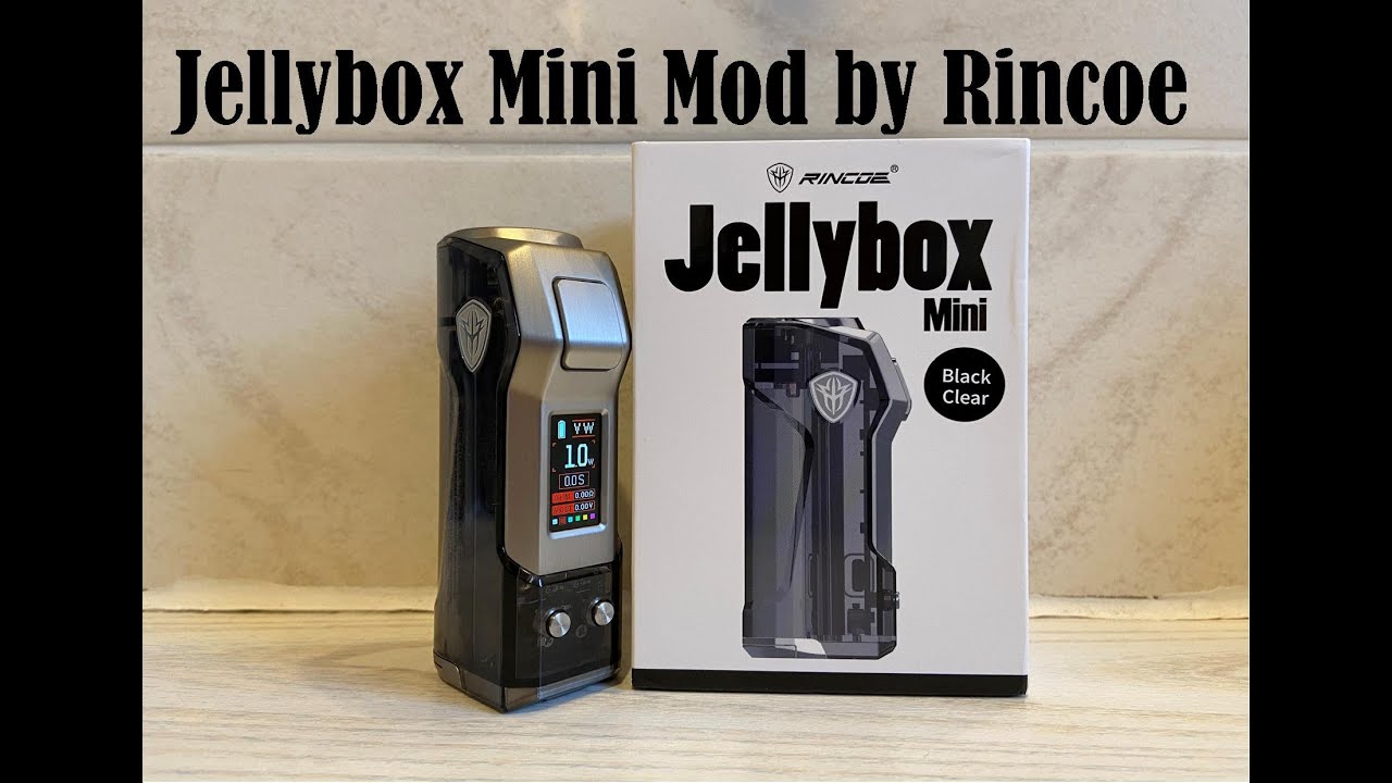 JellyBox Mini TC 80W Box Mod | By Rincoe | Perfectly shaped | Quality ...