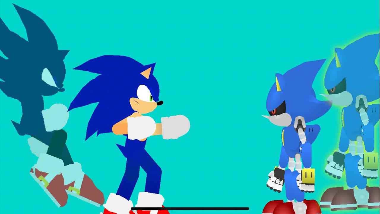 Sonic vs Metal Sonic:FULL FIGHT - YouTube
