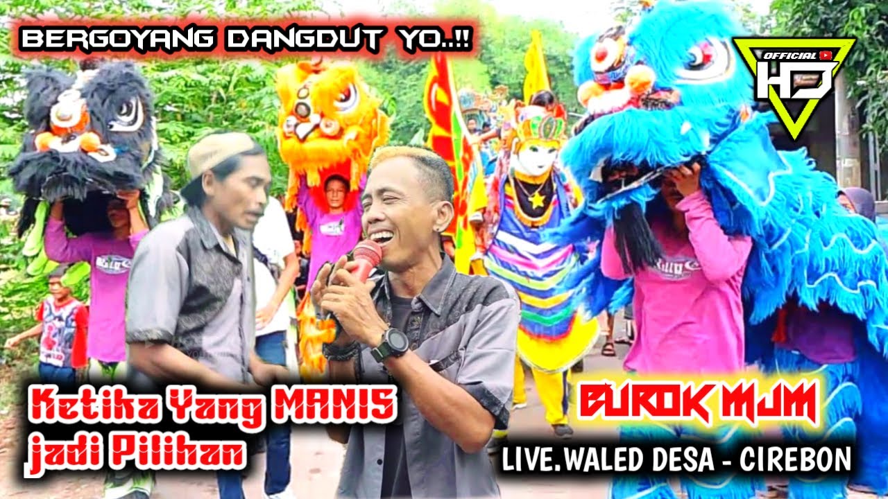 Burok MJM | Manis | Live.Desa Waled desa 25 Mei 2024 - YouTube