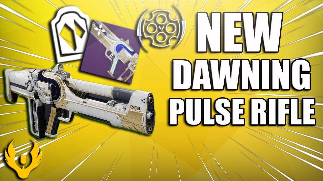 Stay Frosty God Roll Guide NEW DAWNING PULSE RIFLE | Destiny 2 Season ...
